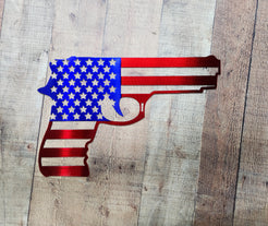 Gun Flag – Elite Metal Design LLC