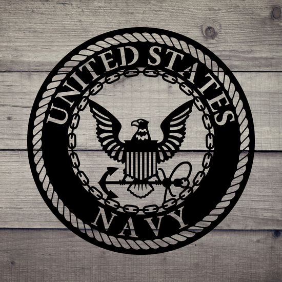 US Navy Emblem – Elite Metal Design LLC