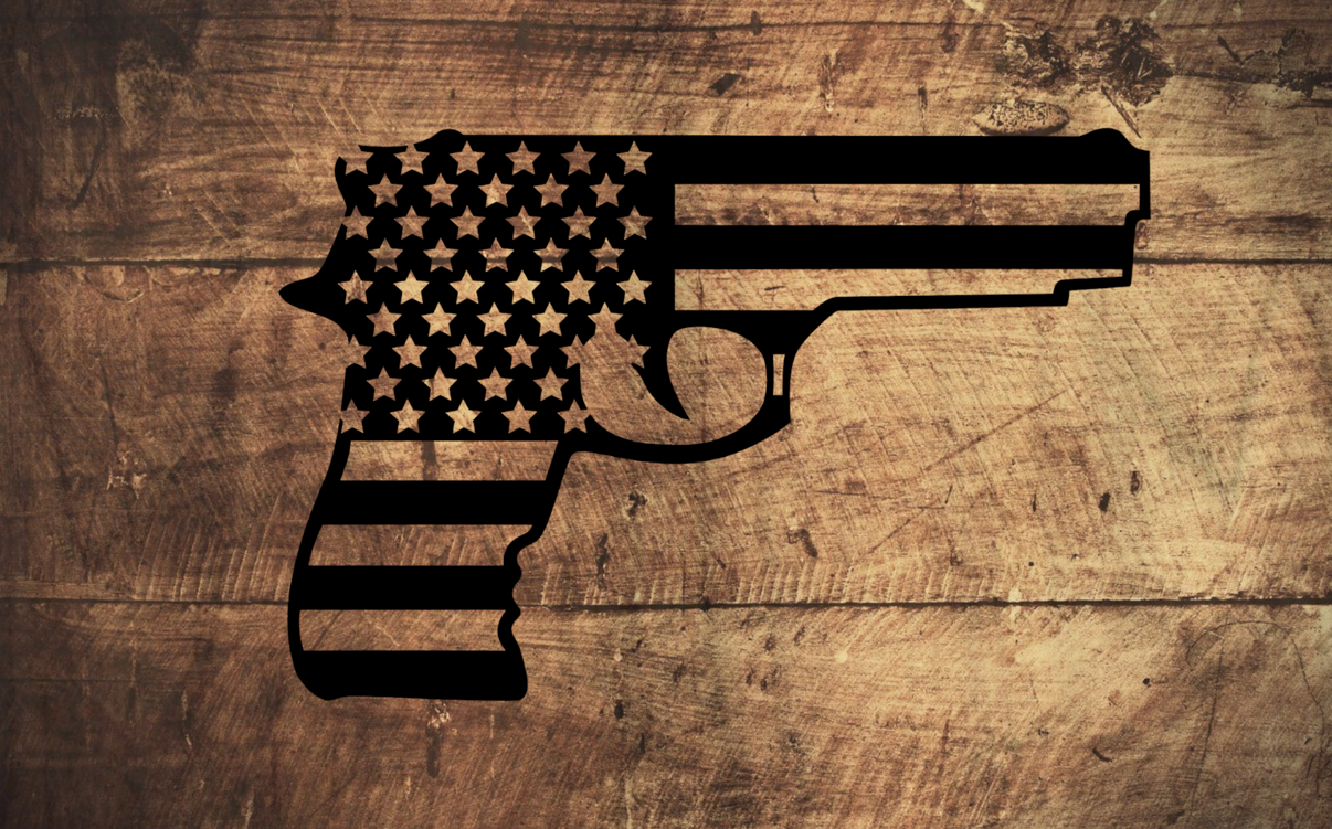 Gun Flag – Elite Metal Design LLC